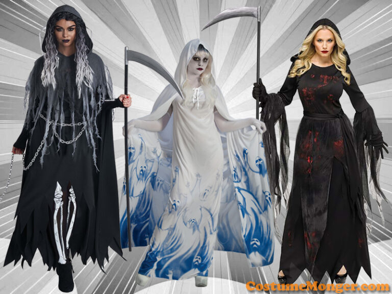 Best Female Grim Reaper Halloween Costume Ideas for Women & Girls